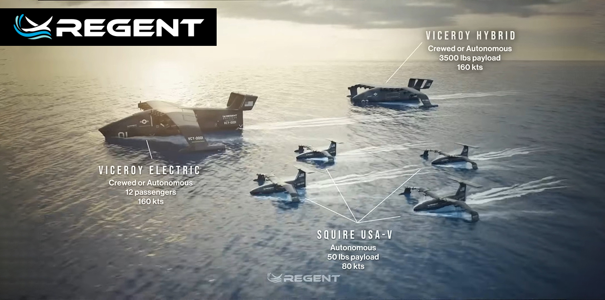REGENT Launches REGENT Defense and Military Seaglider Line
