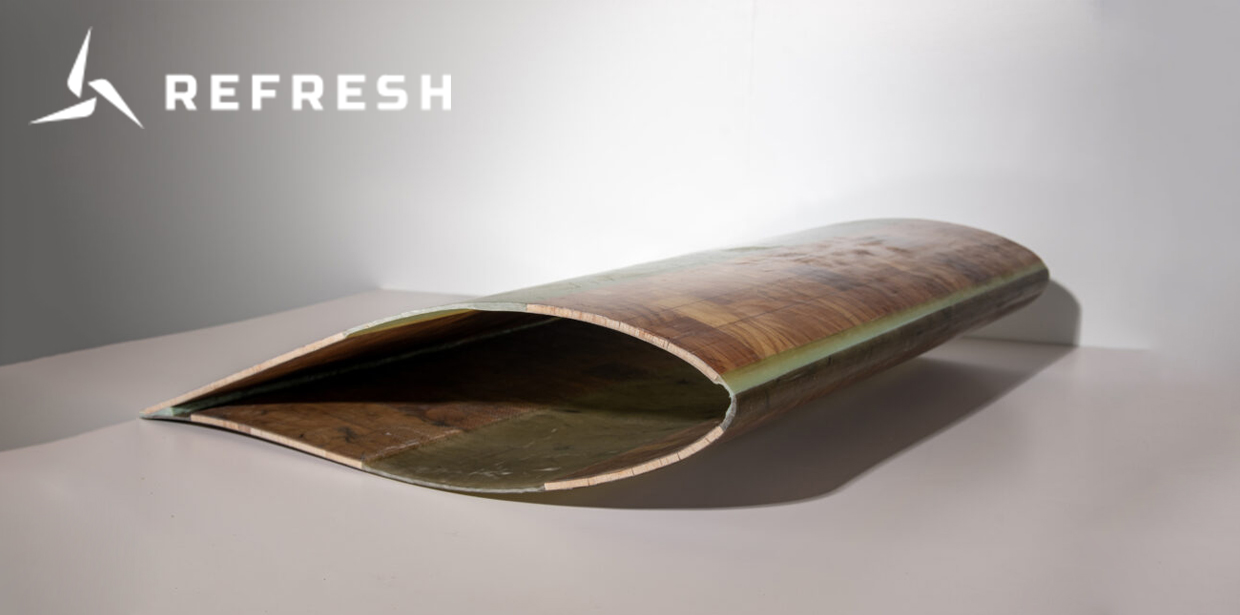 Wind Turbine Blade Section Made from Recycled Composites Signals ...